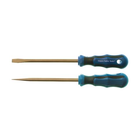 Electrician's screwdriver 3 x 150 mm, non-sparking, BeCu Ampco GF0315B ...